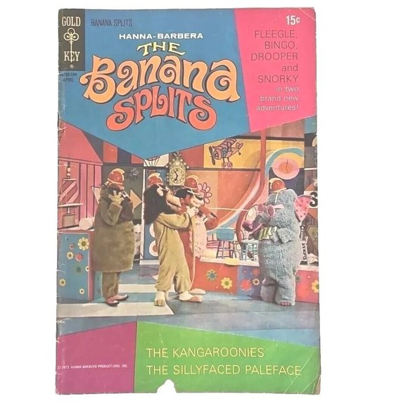 Toys | 1971 Hannabarbera The Banana Splits Comic Books 6 Fleegle Bingo Drooper Snorky | Poshmark